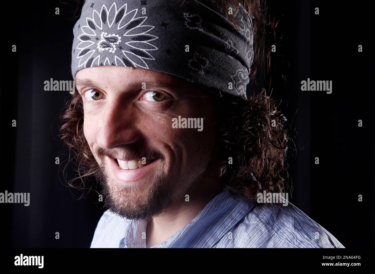 Musician Jason Mraz poses for a portrait Mar. 8, 2012 in New York. (AP ...