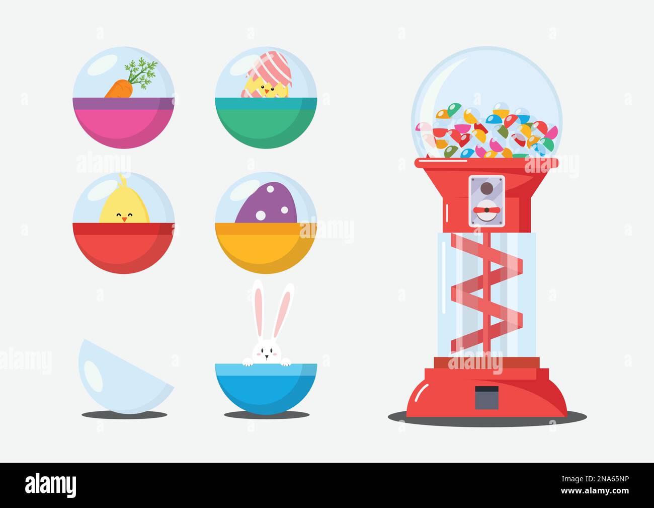 Easter toy vending machine. Toy vending machine. Gacha Gacha toy ...