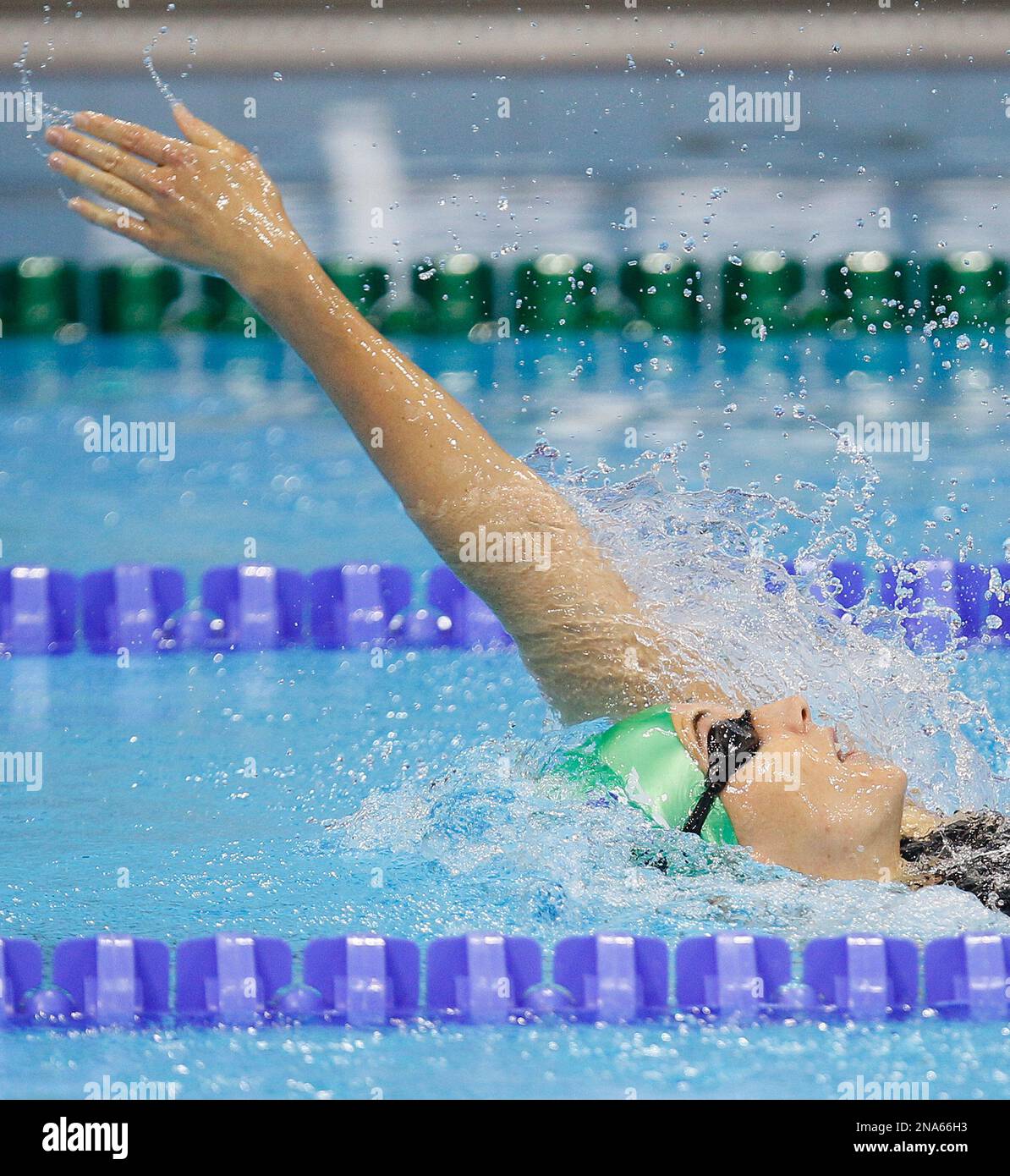 South Africa's Karin Prinsloo competes in the final of the women's ...