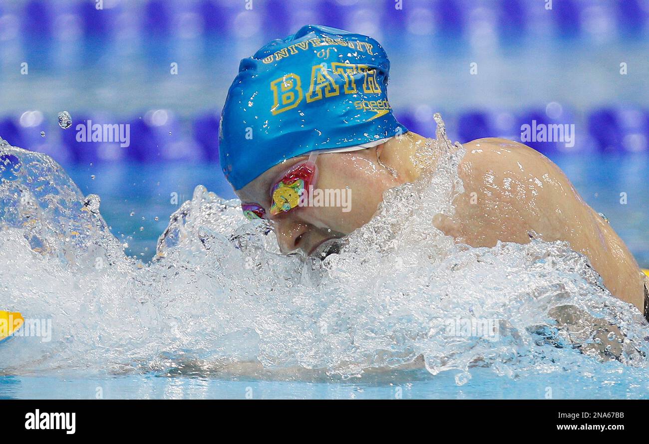 Britain's Stacey Tadd competes in the final of the women's 200 meter ...