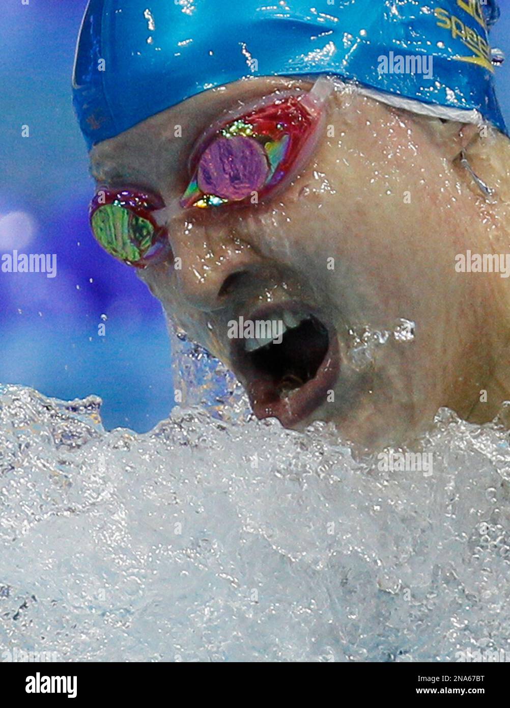 Britain's Stacey Tadd competes in the final of the women's 200 meter ...