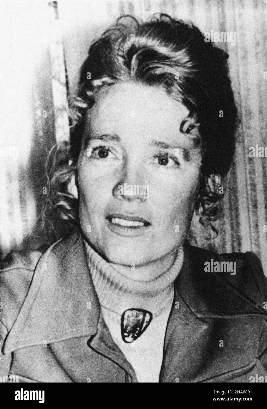 Rose Bird, Chief Justice of the California Supreme Court, is shown in ...