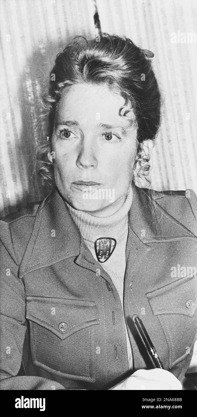 Rose Bird, Chief Justice of the California Supreme Court, is shown in ...