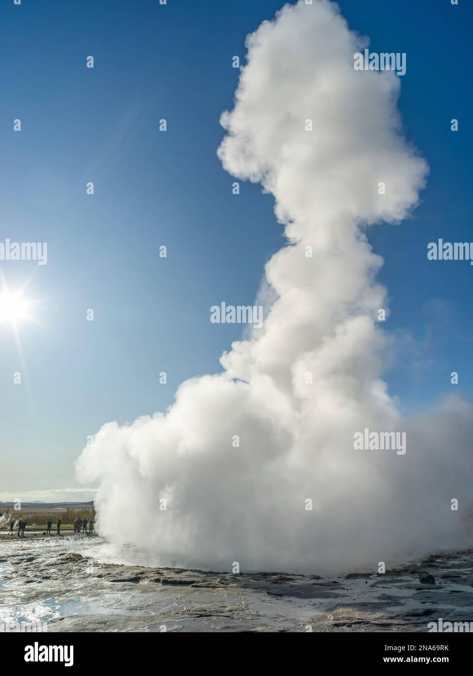 Geysir, or also known as 'the great geysir', was the first geyser ...