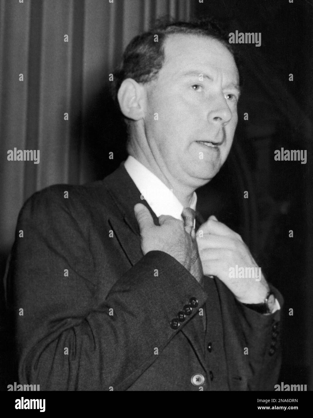 Hugh Gaitskell made his first public speech since his appointment as ...