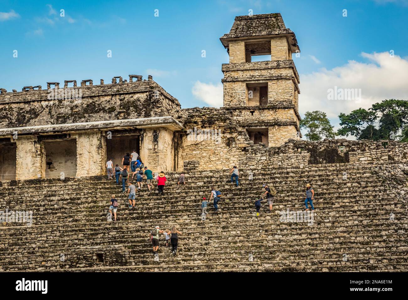 Mayan Temple Cross Section