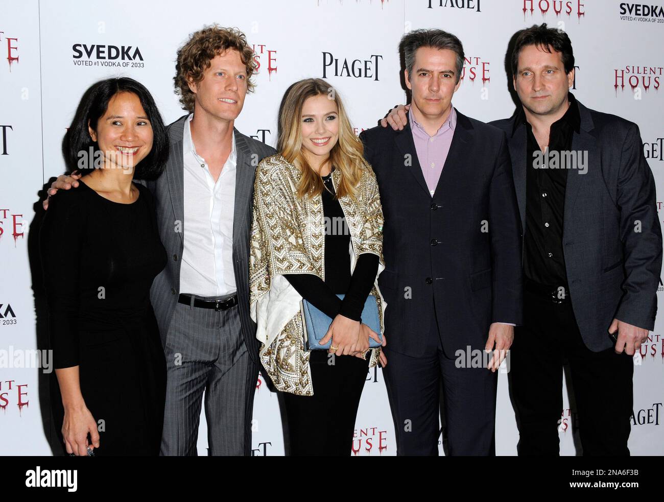Co-director Laura Lau, from left, actor Eric Sheffer Stevens, actress ...