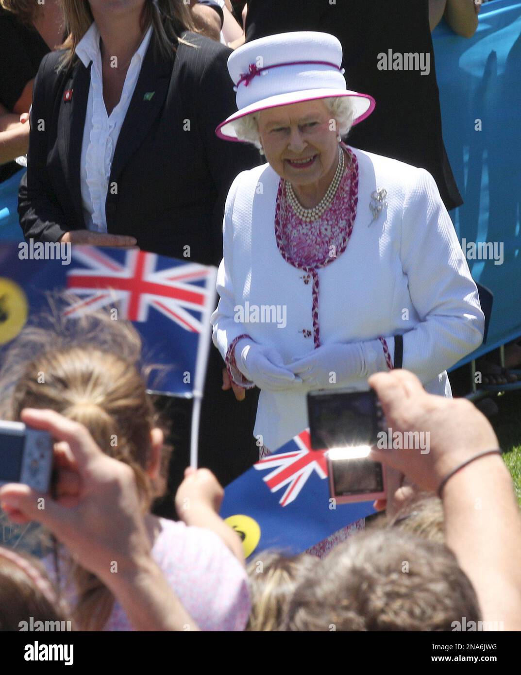 FILE - In this Saturday, Oct. 29, 2011 file photo, Queen Elizabeth II ...