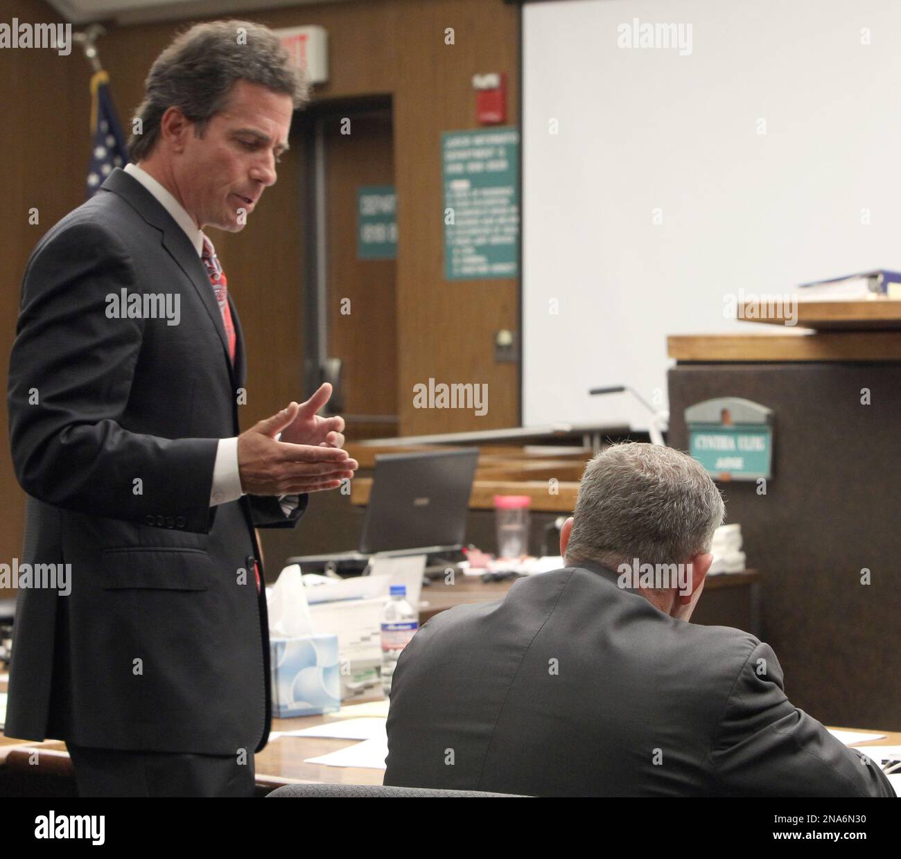 Andrew Flier attorney for former New York Mets outfielder Lenny Dykstra ...