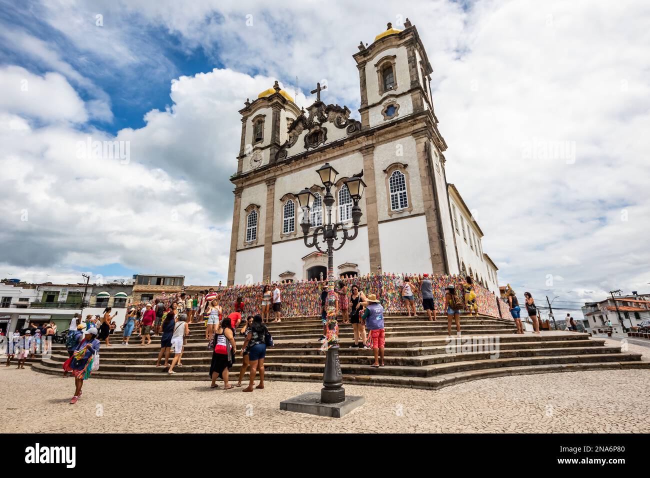 Church of Nosso Senhor do Bonfim; Salvador, Bahia, Brazil Stock Photo ...