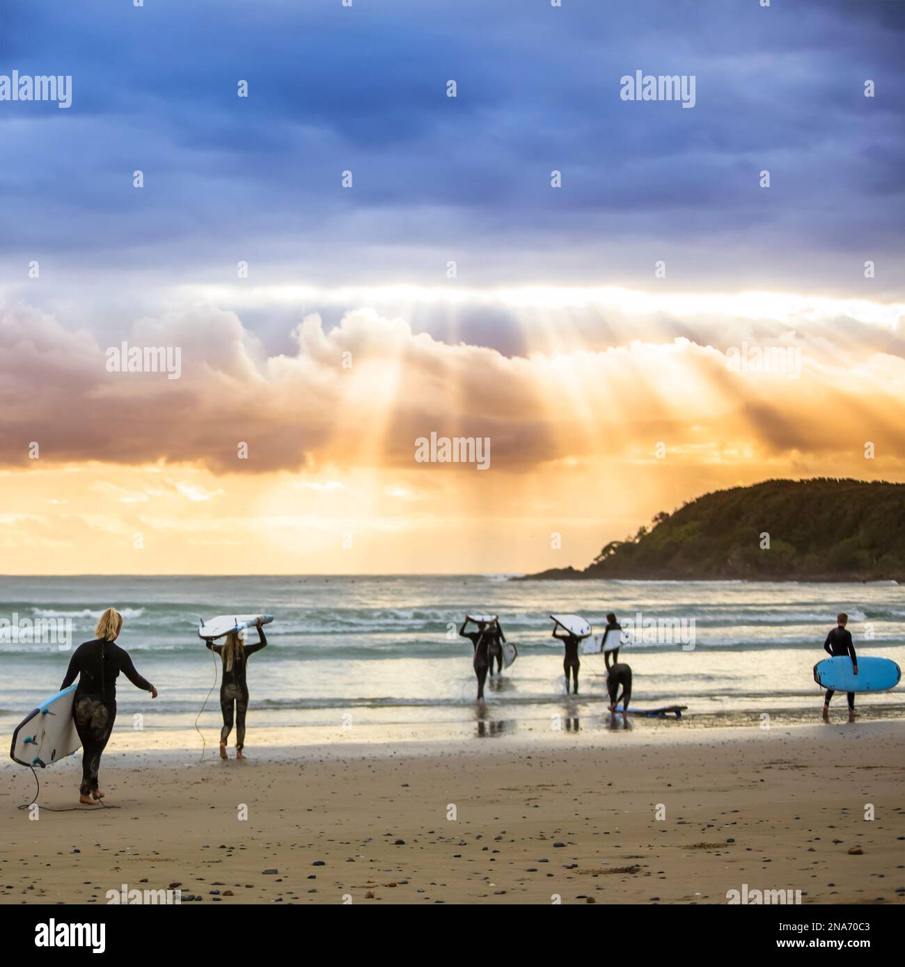 Arrawarra coastal view hi-res stock photography and images - Alamy
