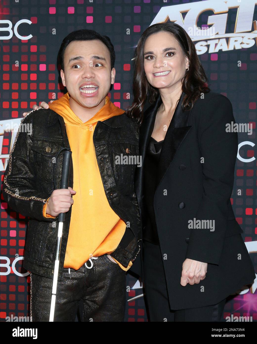 LOS ANGELES - NOV 3: Kodi Lee, Tina Lee at the America's Got Talent ...