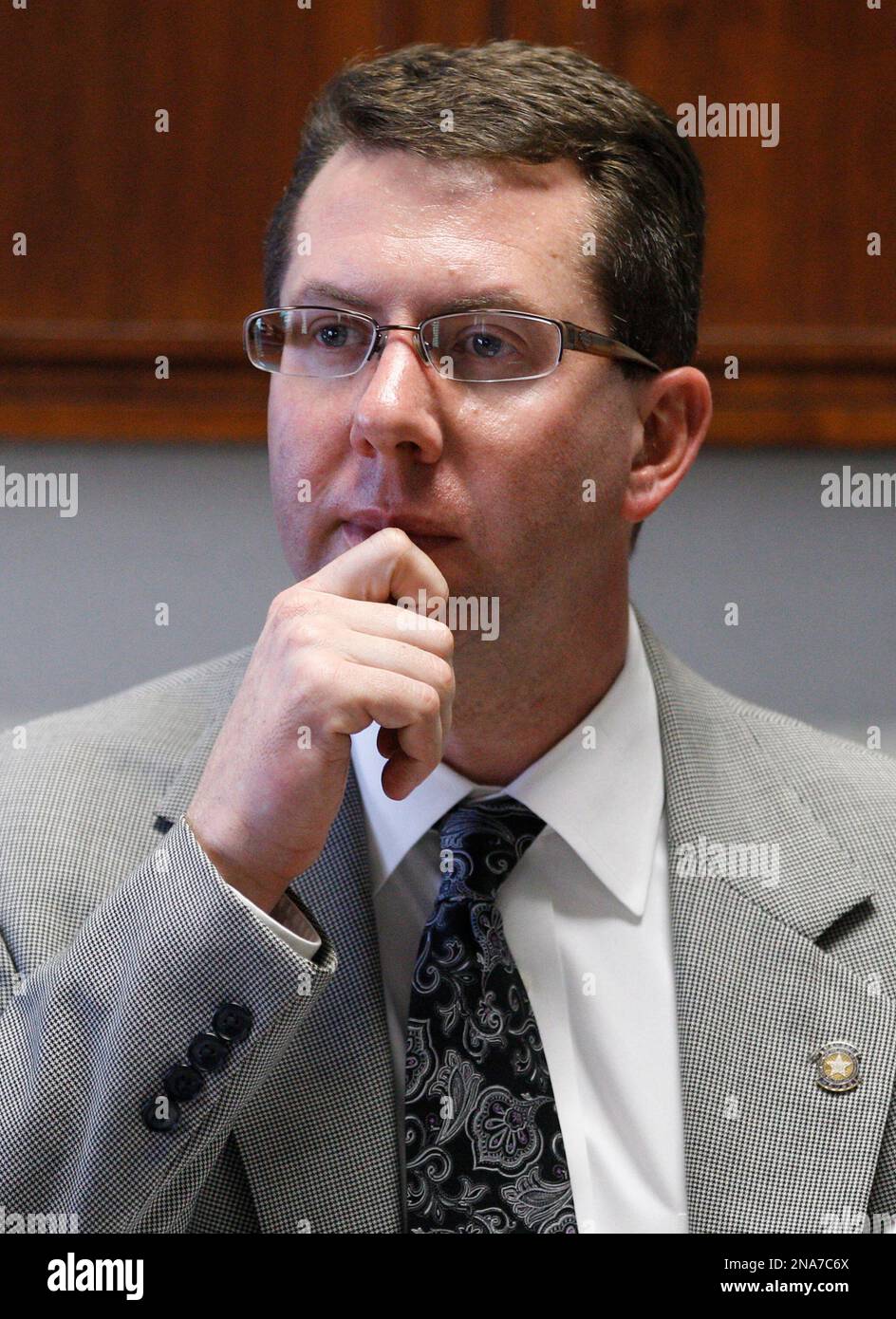 In this Thursday, March 1, 2012 photo, Speaker of the Oklahma House ...