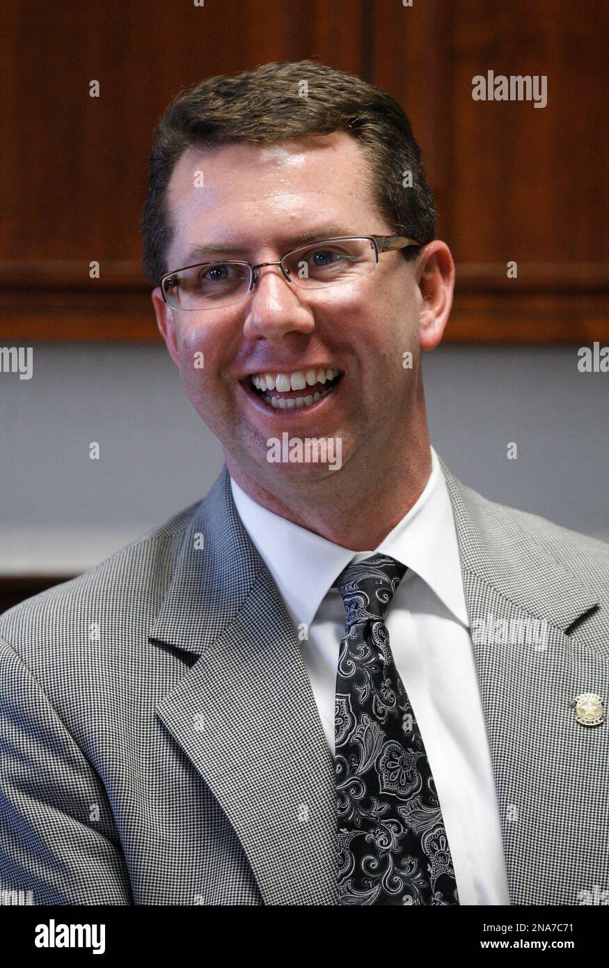 In this Thursday, March 1, 2012 photo, Speaker of the Oklahma House ...