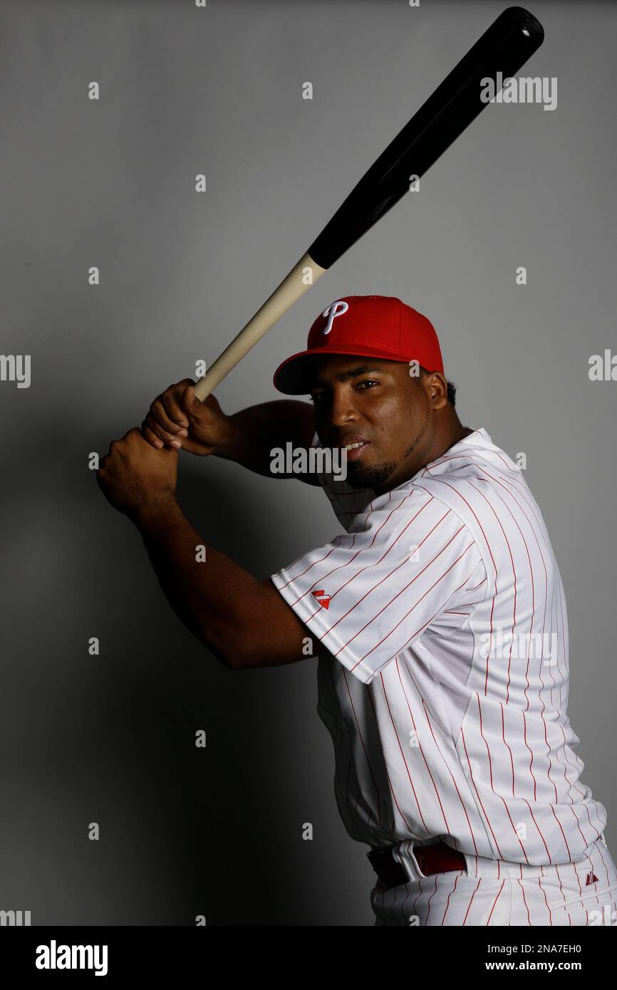 This is a 2012 photo of Hector Luna of the Philadelphia Phillies ...