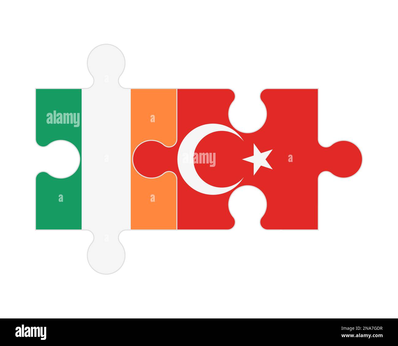 Turkey ireland flags hi-res stock photography and images - Alamy