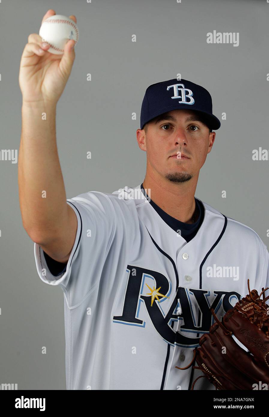 This is a 2012 photo of Bryan Augenstein of the Tampa Bay Rays baseball ...