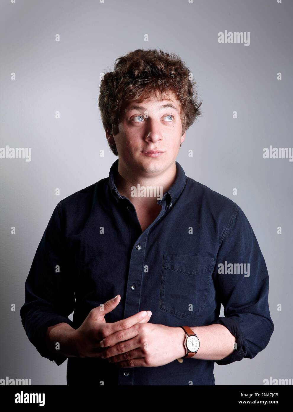 Actor Jeremy Allen White poses for a portrait while promoting his ...