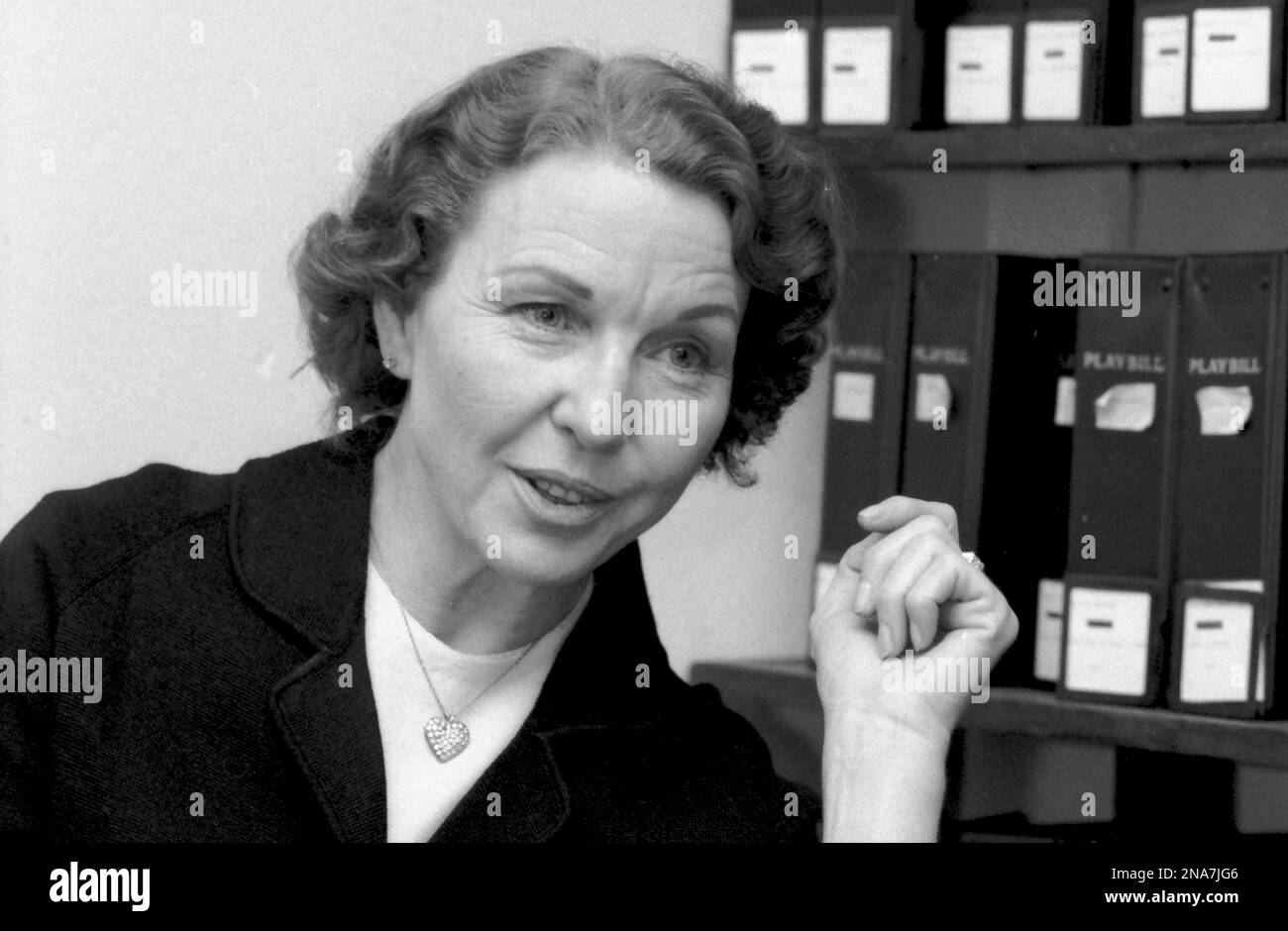 This April 1978 file photo shows Edna Milton speaking during an ...