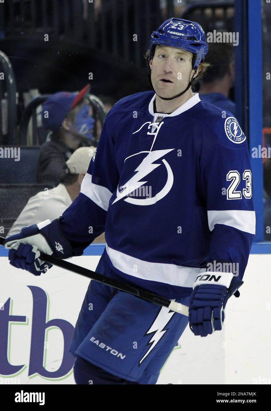 Tampa Bay Lightning defenseman Mike Commodore (23) during the third ...