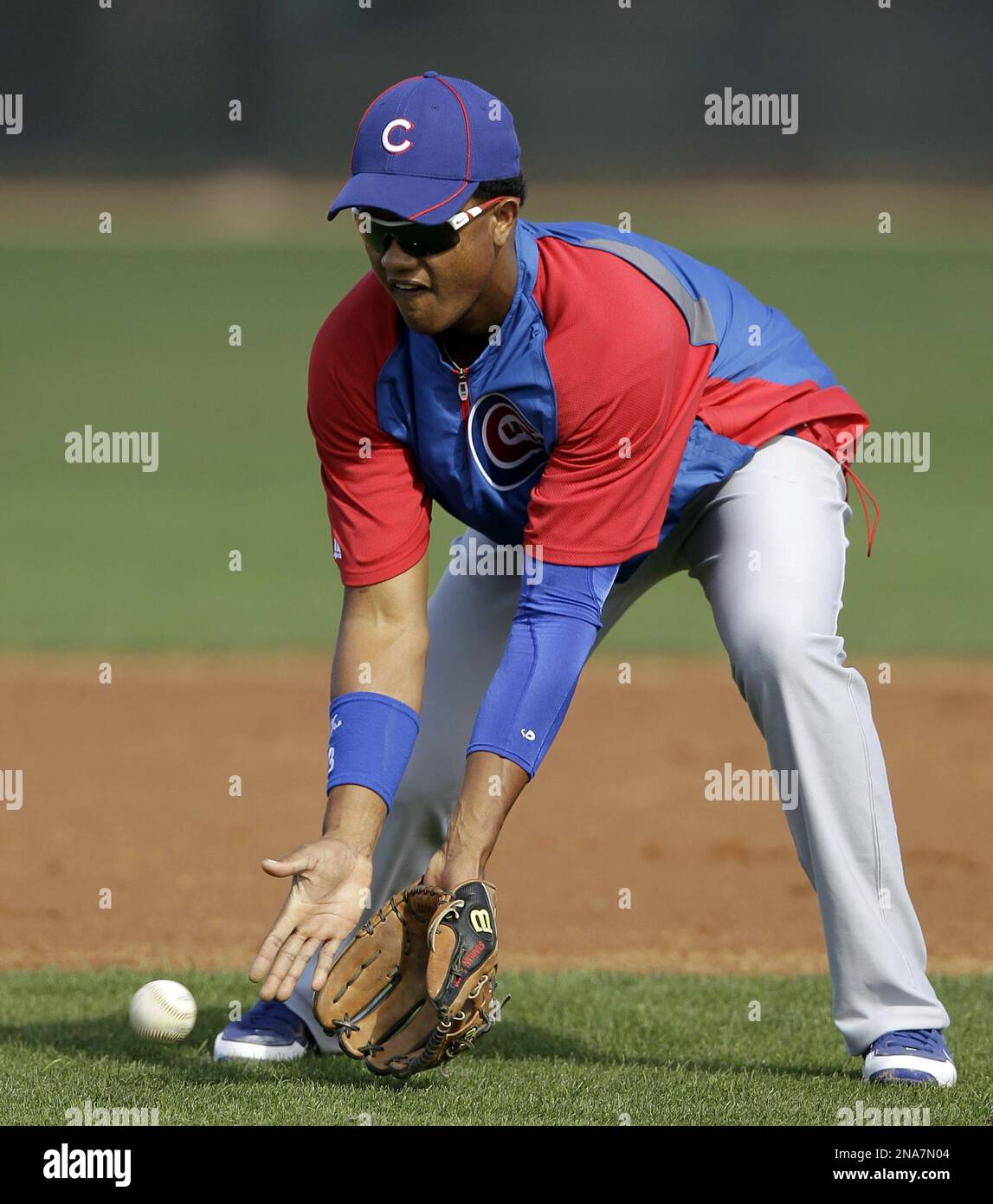 FILE - In this Feb. 28, 2012 file photo, Chicago Cubs' Starlin Castro ...