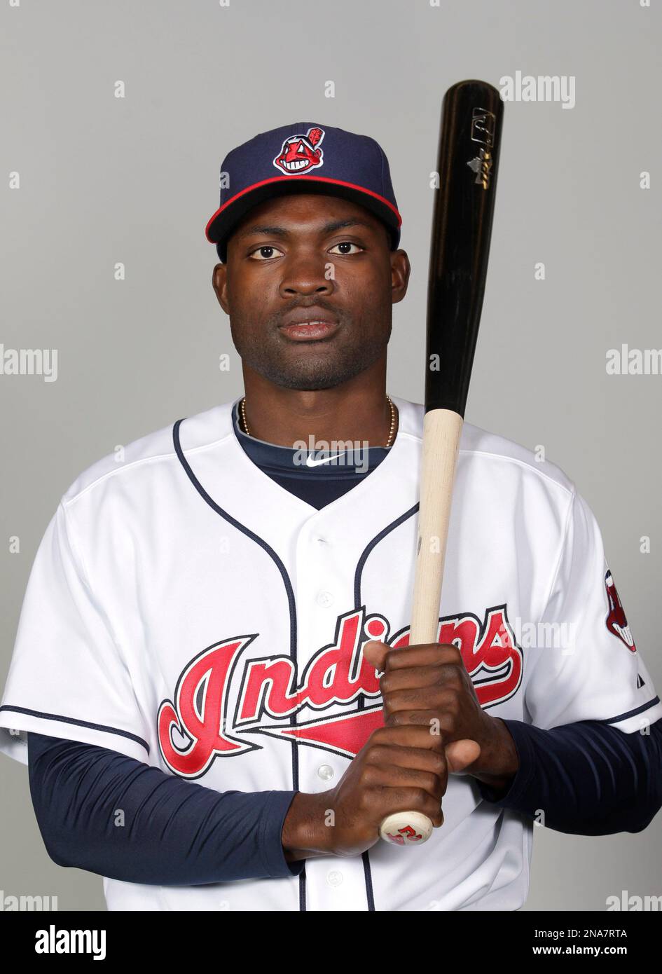 This is a 2012 photo of Felix Pie of the Cleveland Indians baseball ...