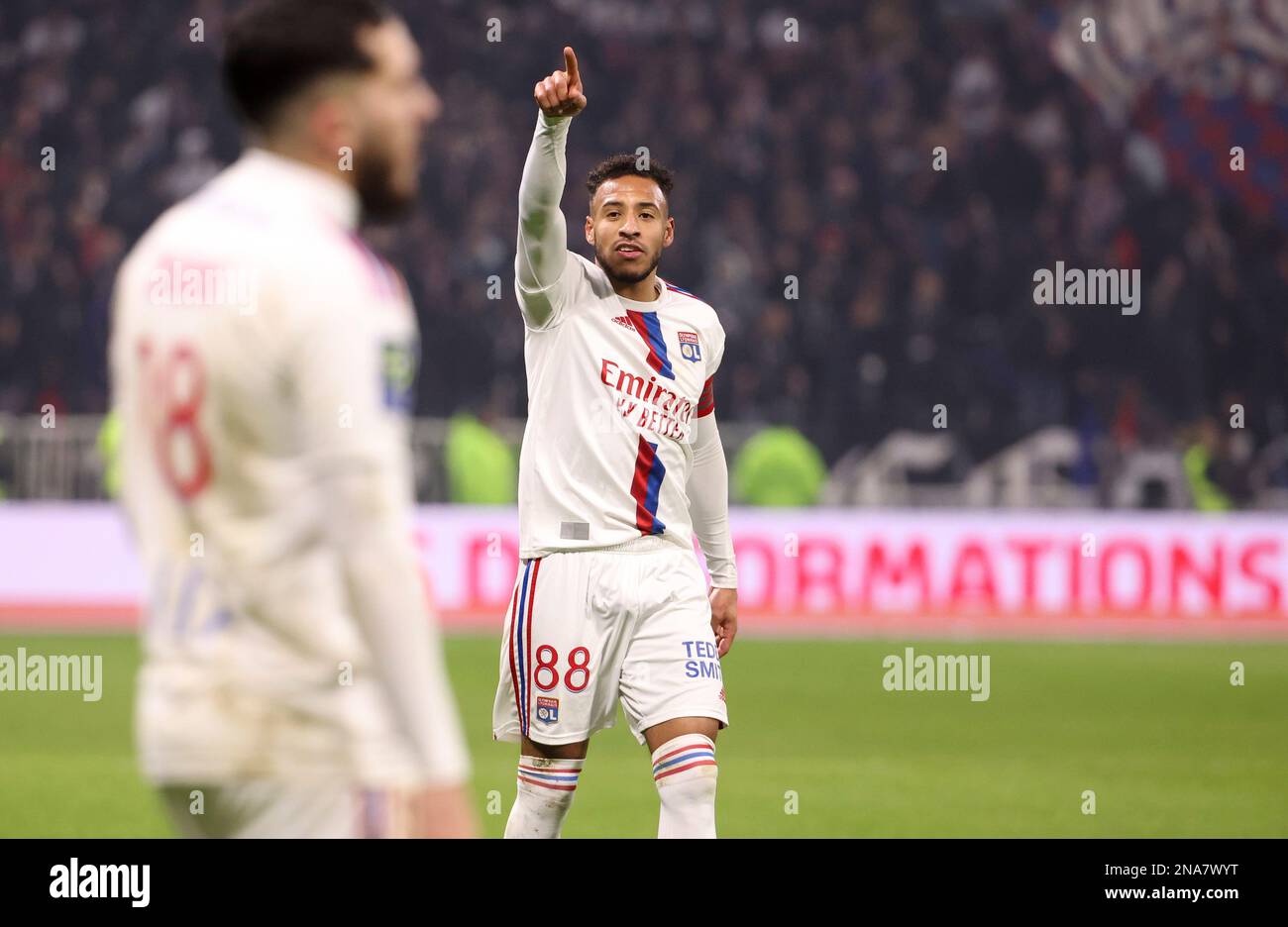 Corentin Tolisso of Lyon during the French championship Ligue 1 ...