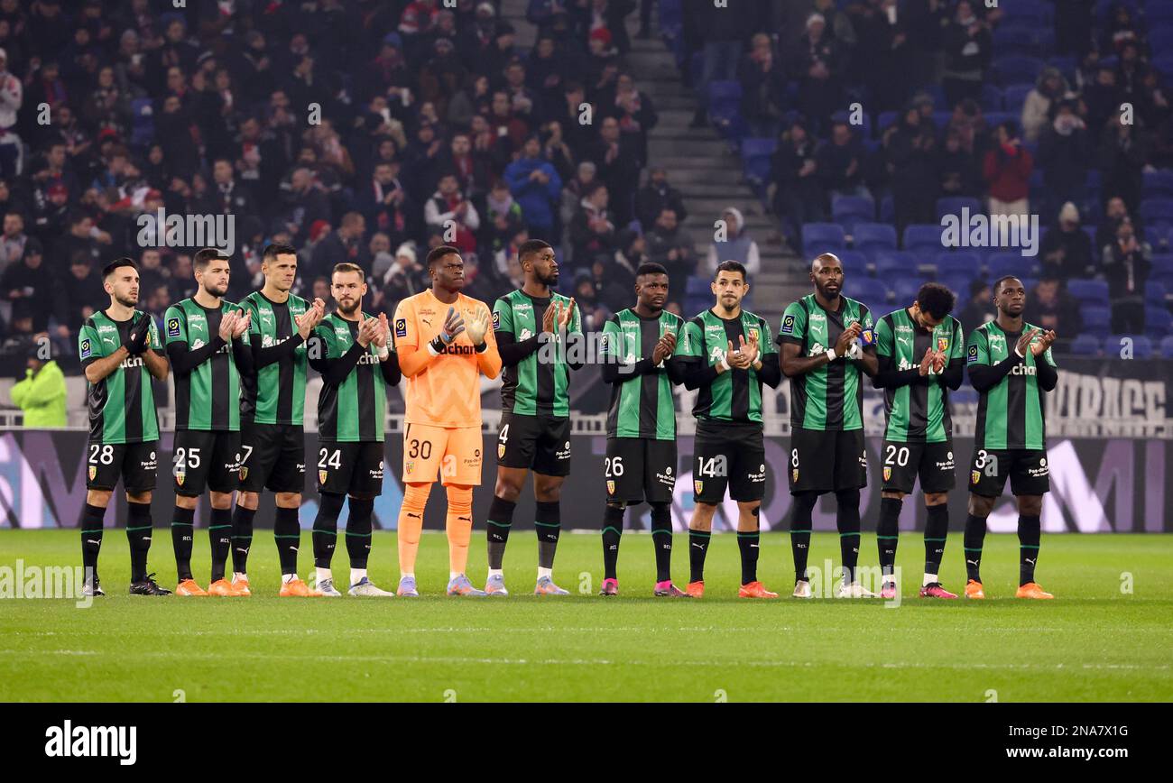 Team of Lens paying tribute to the victims of Turkey and Syria ...