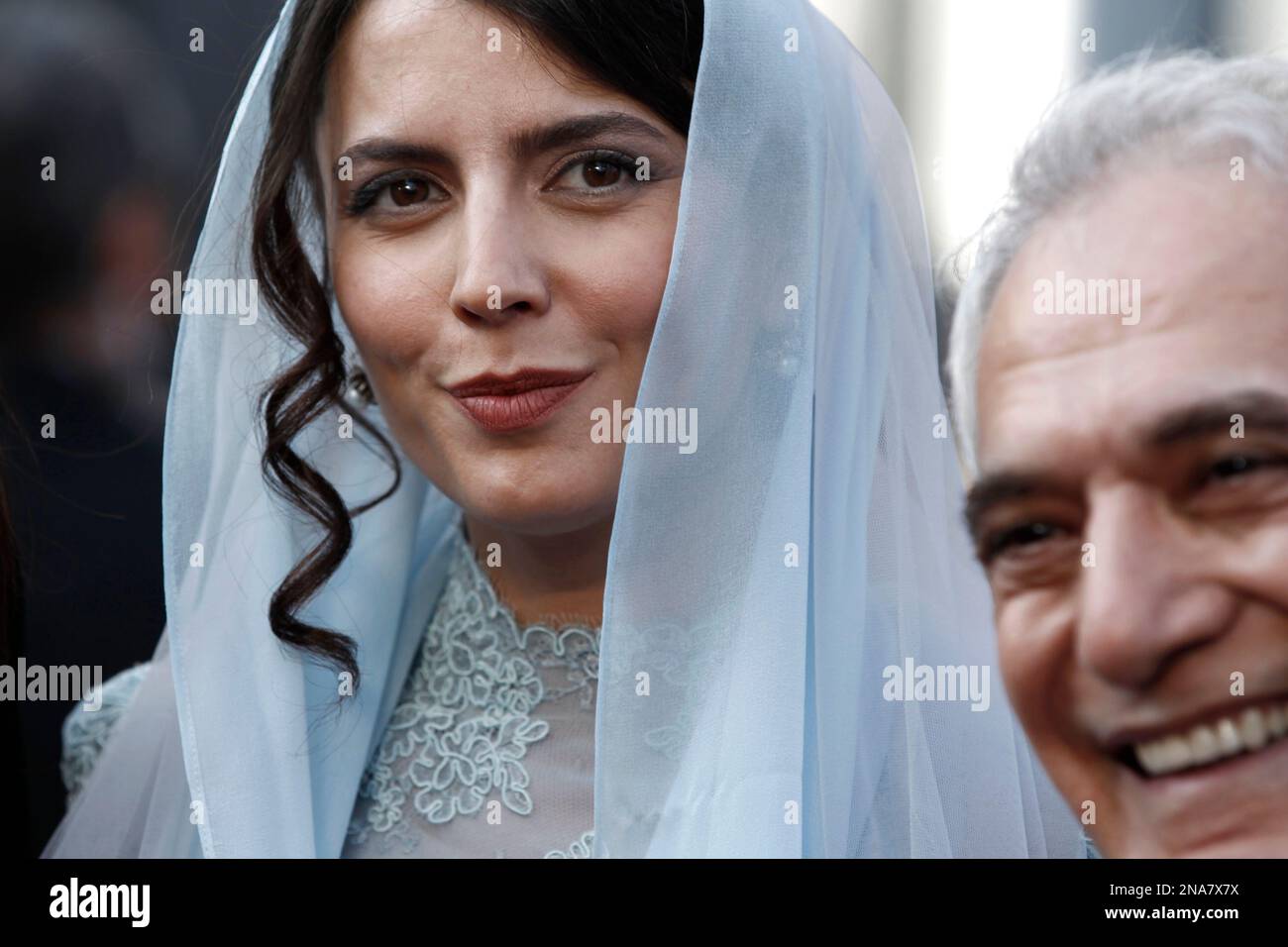 Leila Hatami, left, and Mahmoud Kalari arrive before the 84th Academy ...