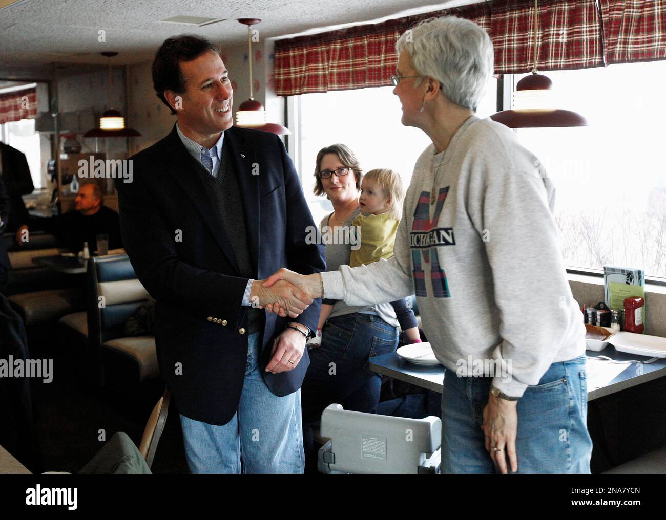 Republican presidential candidate, former Pennsylvania Sen. Rick ...