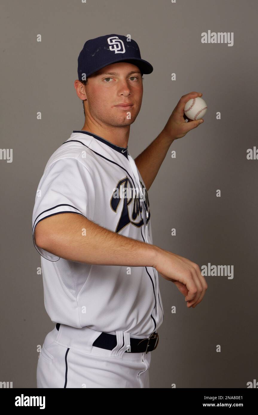 This is a 2012 photo of Robbie Erlin of the San Diego Padres baseball ...