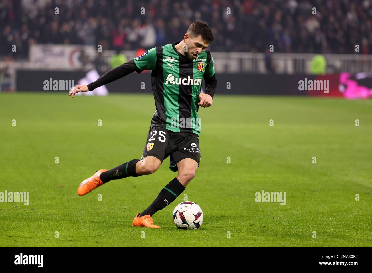 Julien Le Cardinal of Lens during the French championship Ligue 1 ...