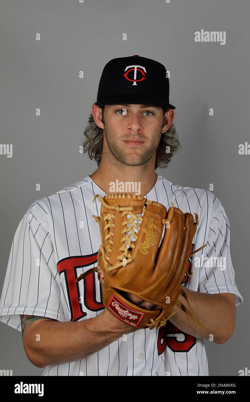 This is a 2012 photo of Aaron Thompson of the Minnesota Twins baseball ...