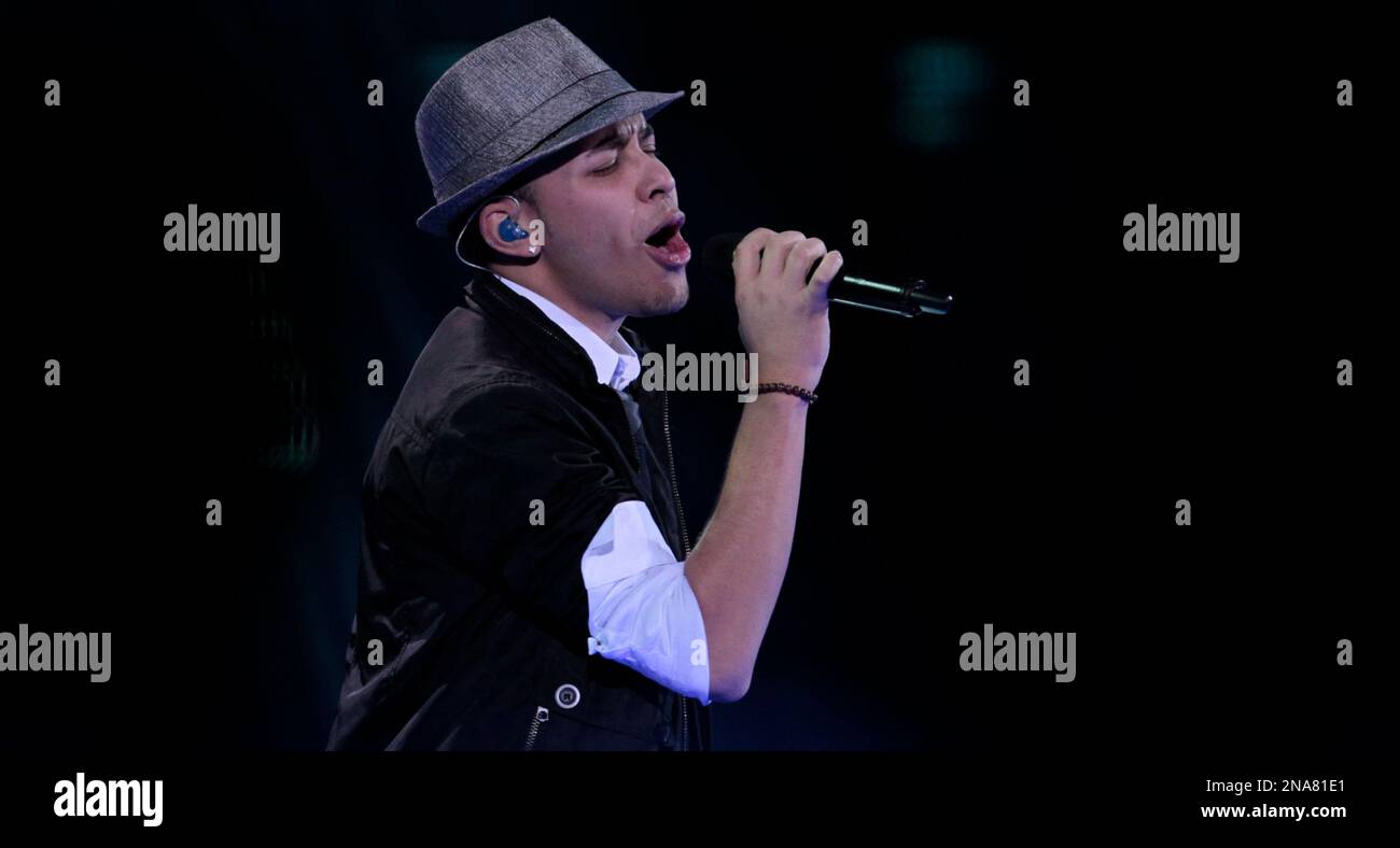 U.S. singer Prince Royce performs during the 53rd annual Vina del Mar ...