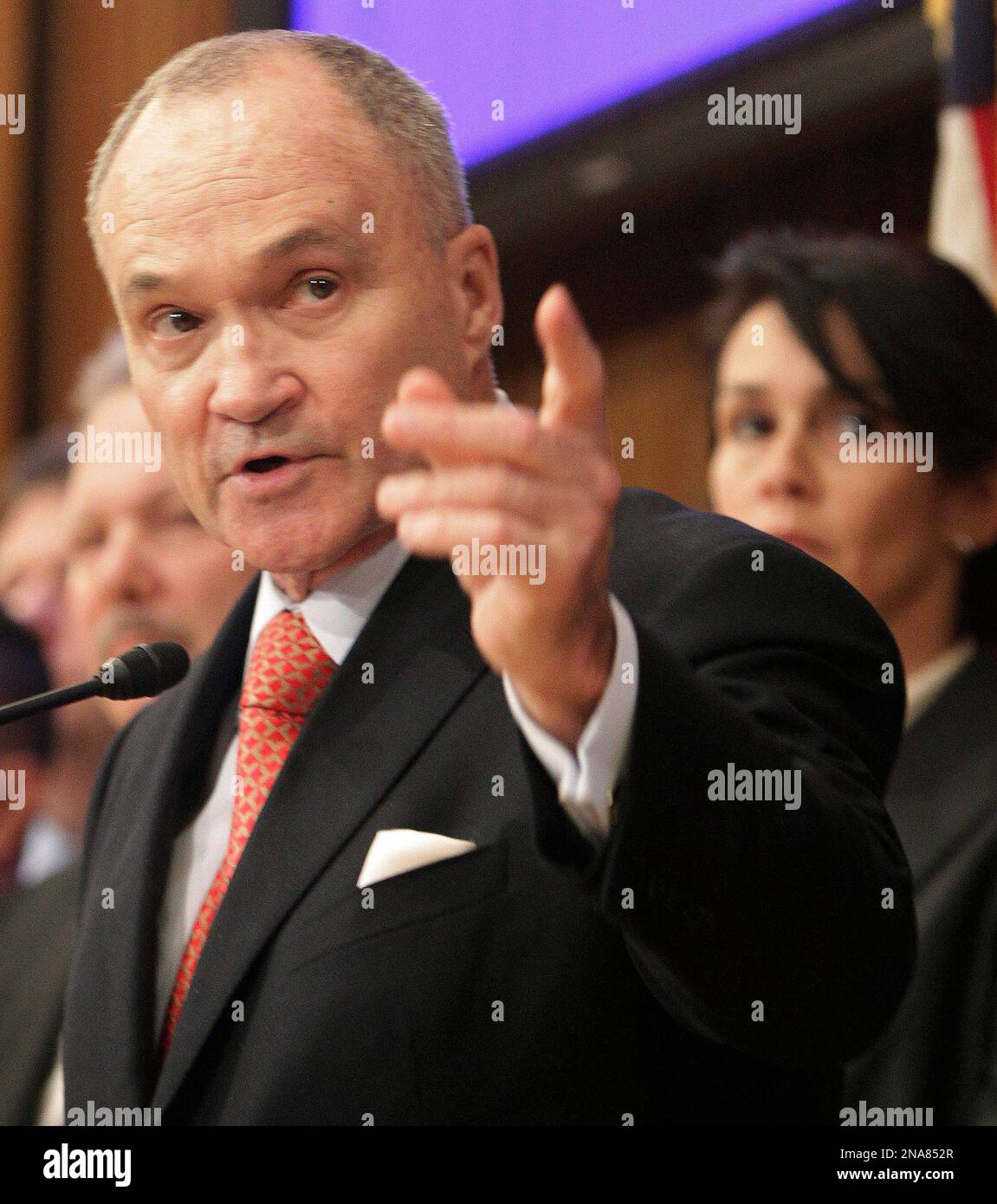 FILE - In this Jan. 18, 2012 file photo, New York City Police ...