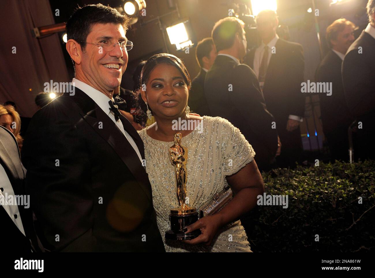 From left, Rich Ross, senior vice president of Disney ABC and Octavia ...