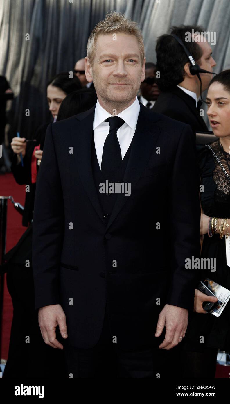 Kenneth Branagh arrives before the 84th Academy Awards on Sunday, Feb ...