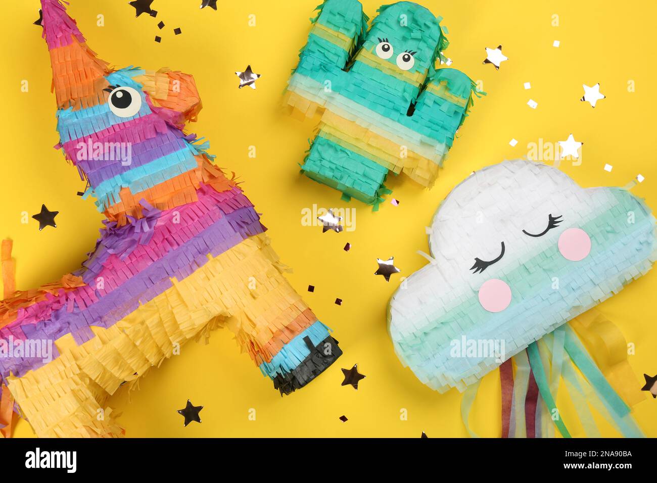 Pinata pinatas fiesta children fun party candy hi-res stock photography ...