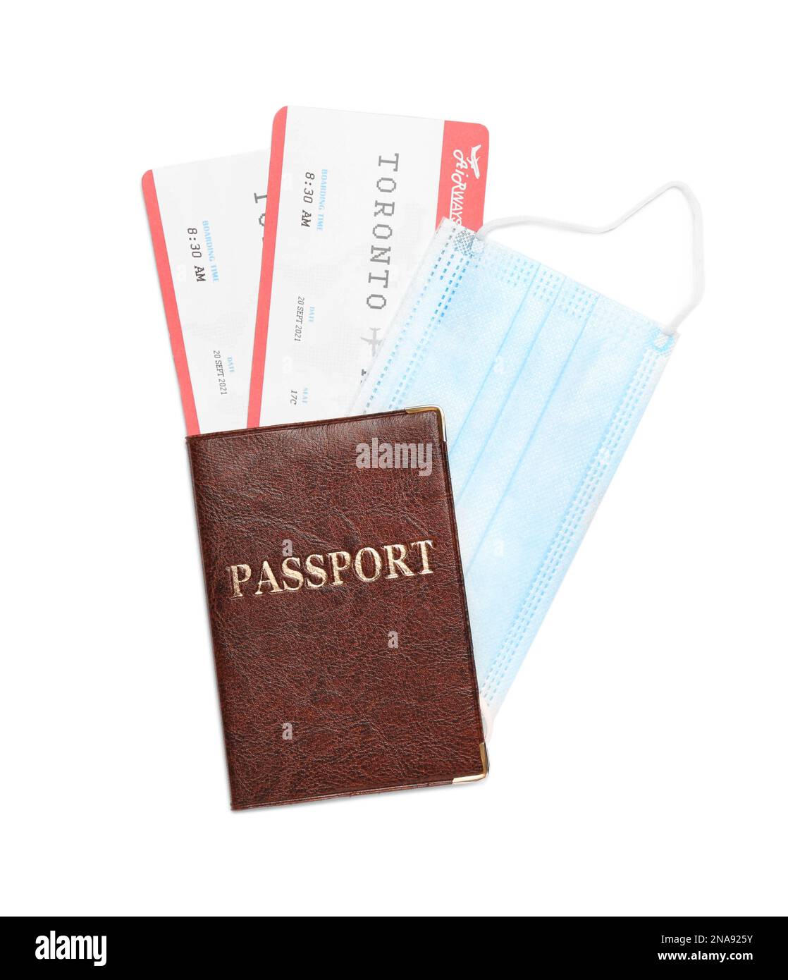 Passport mask airport Cut Out Stock Images & Pictures - Alamy