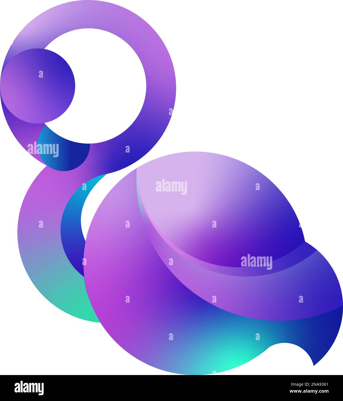 stylized exotic bird. Flamingo Stock Vector Image & Art - Alamy