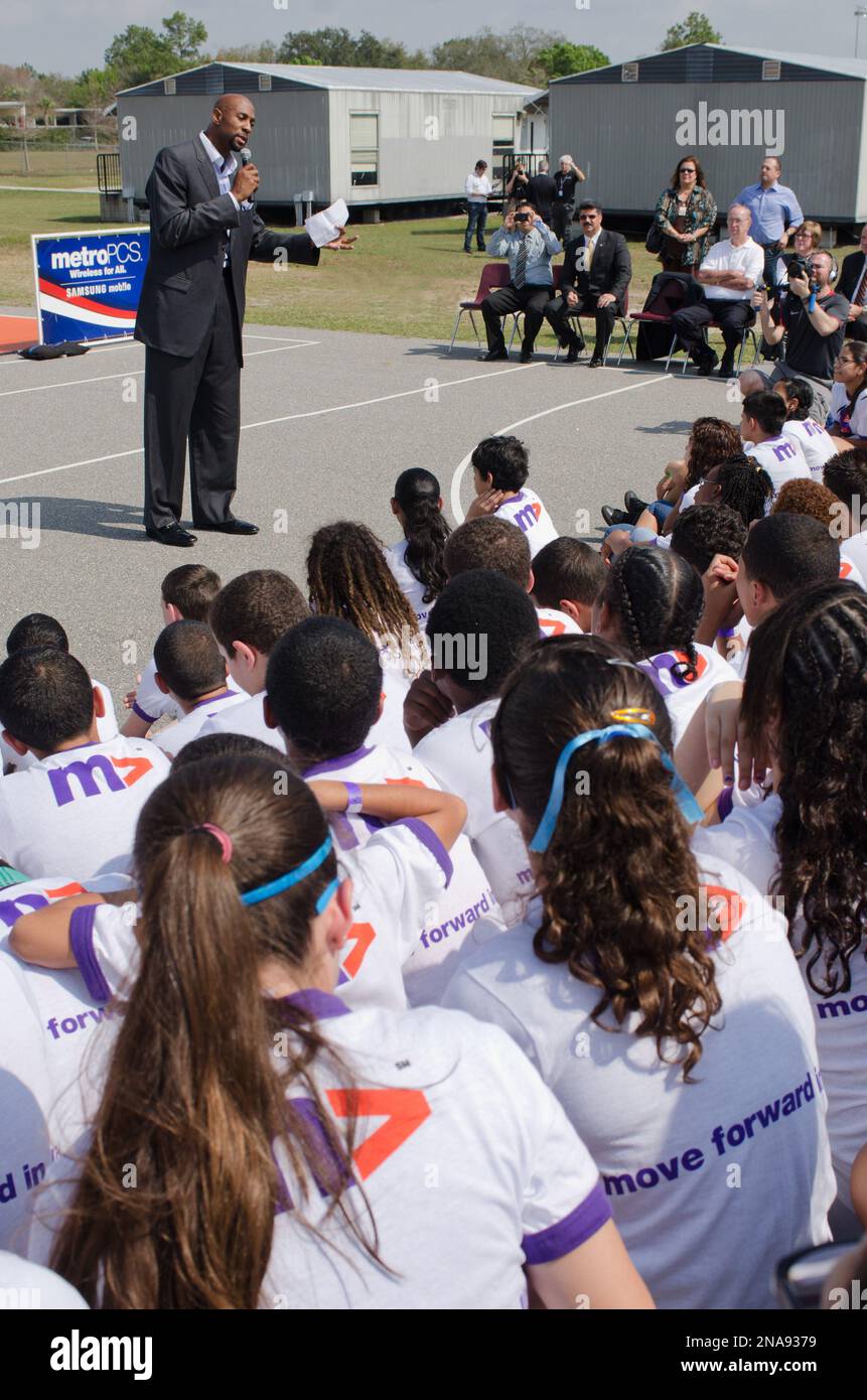 COMMERCIAL IMAGE - In this photograph taken by AP Images for MetroPCS ...