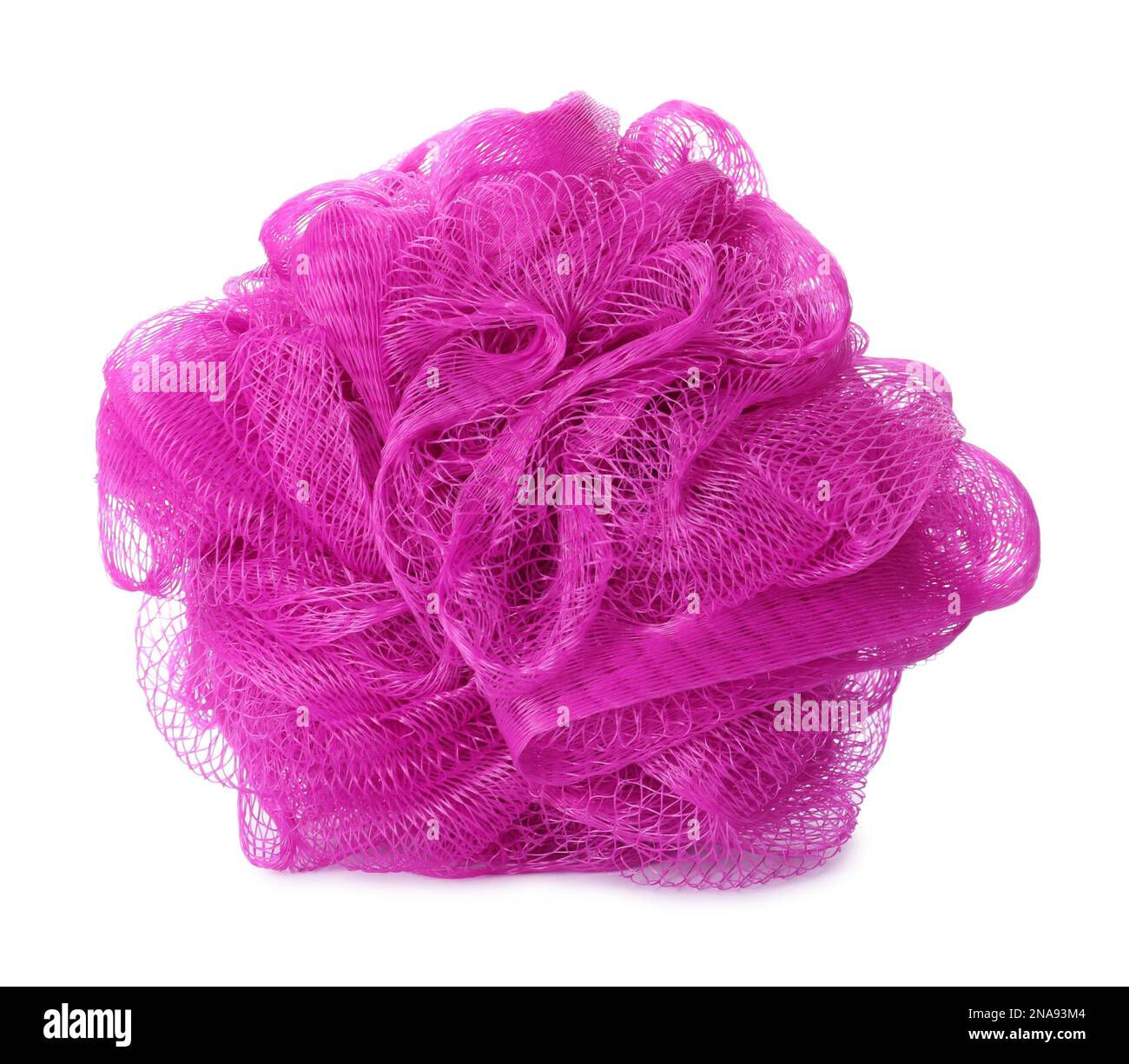 Pink mesh shower sponge Cut Out Stock Images & Pictures - Alamy