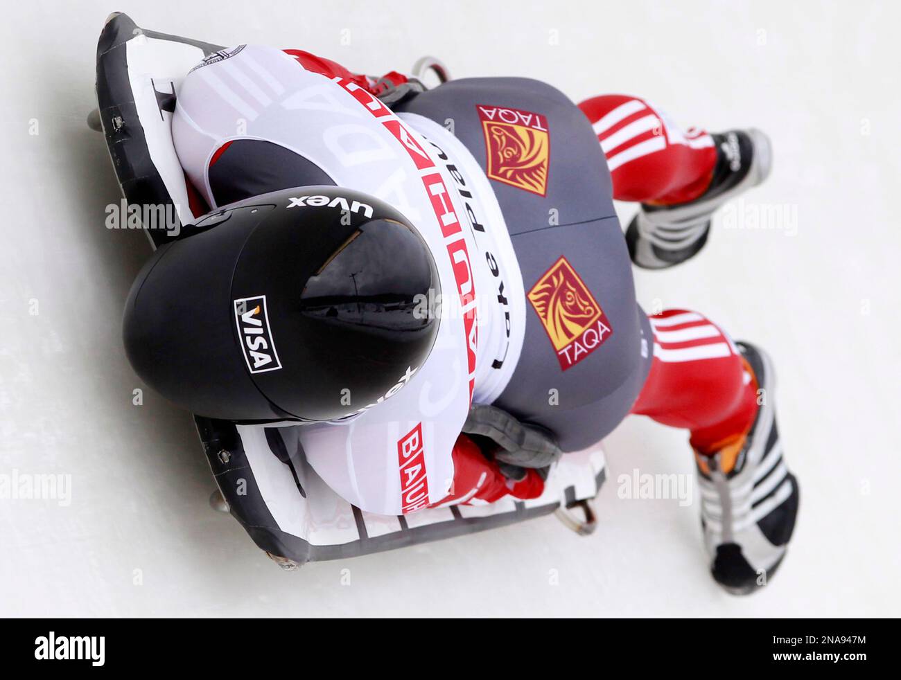 Canada's Mellisa Hollingsworth competes in the second heat at the women ...