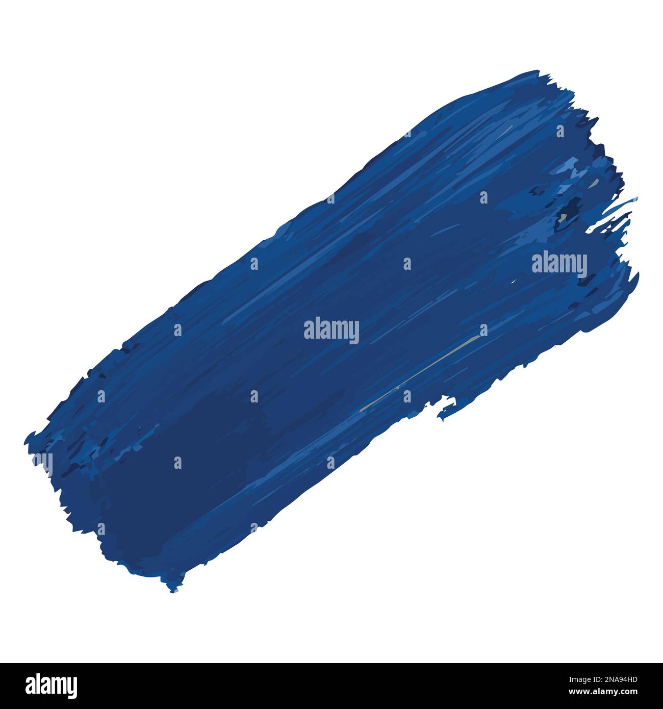 Blue brush stroke acrylic paint texture design vector. Art design for ...