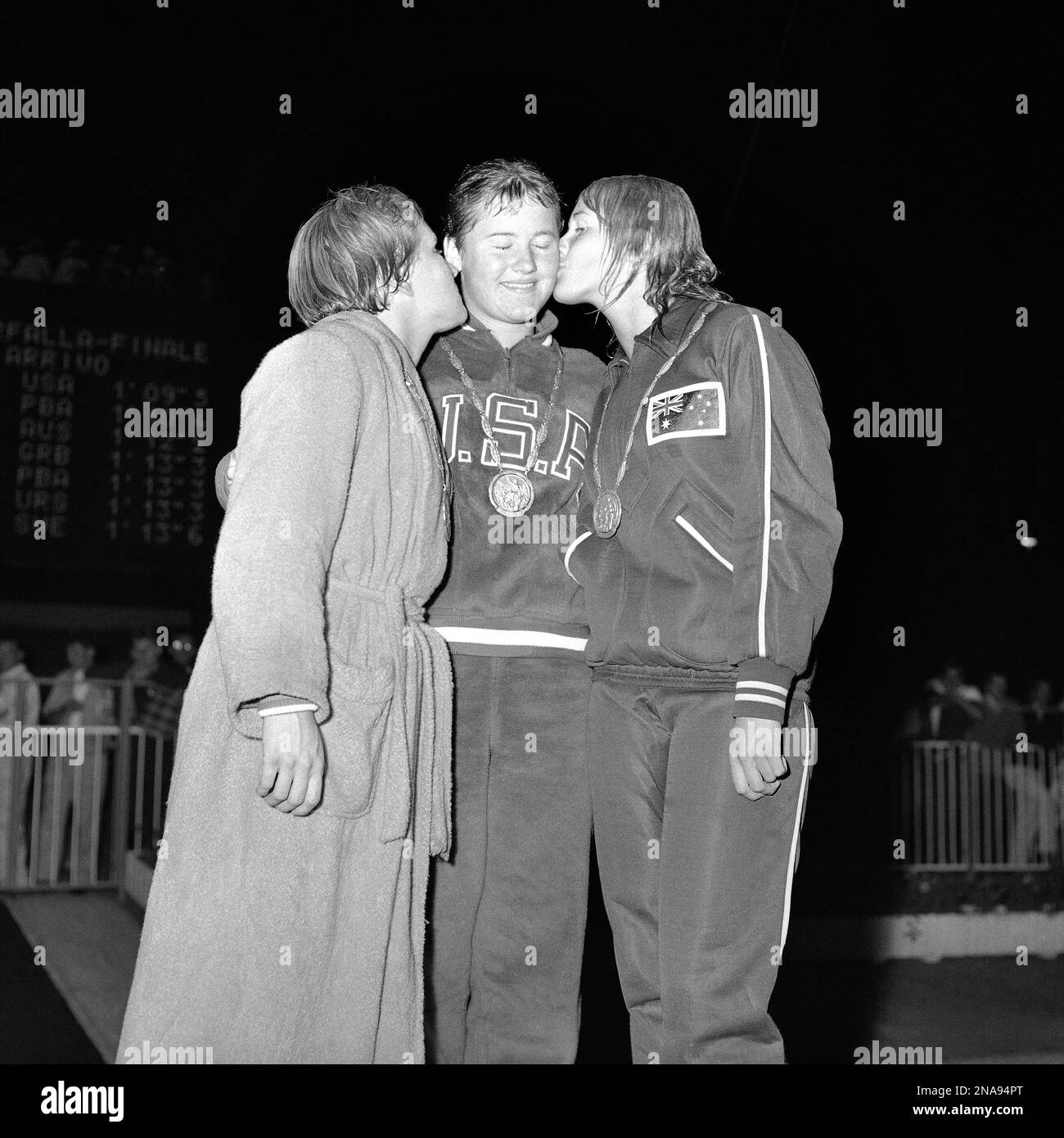 Winners of the Women's 100 meters butterfly Summer Olympic Games ...