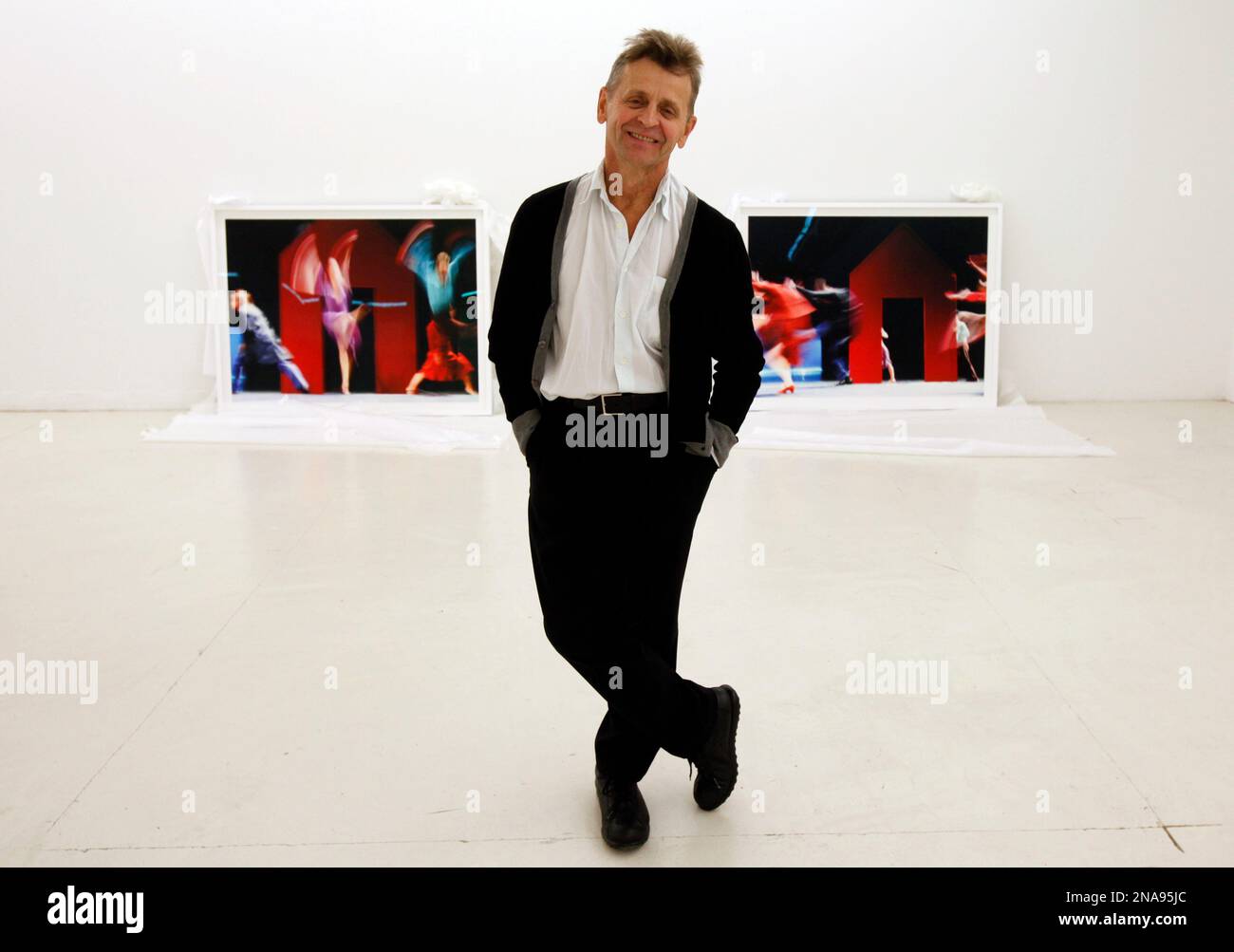 In this Tuesday, Feb. 21, 2012 photo, dancer Mikhail Baryshnikov, poses ...