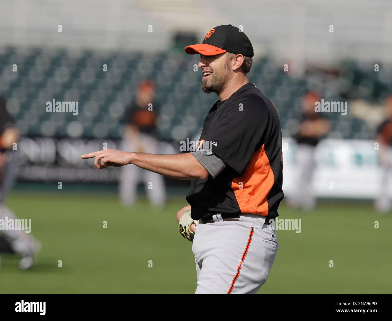 San Francisco Giants' Jeremy Affeldt during a spring training baseball ...