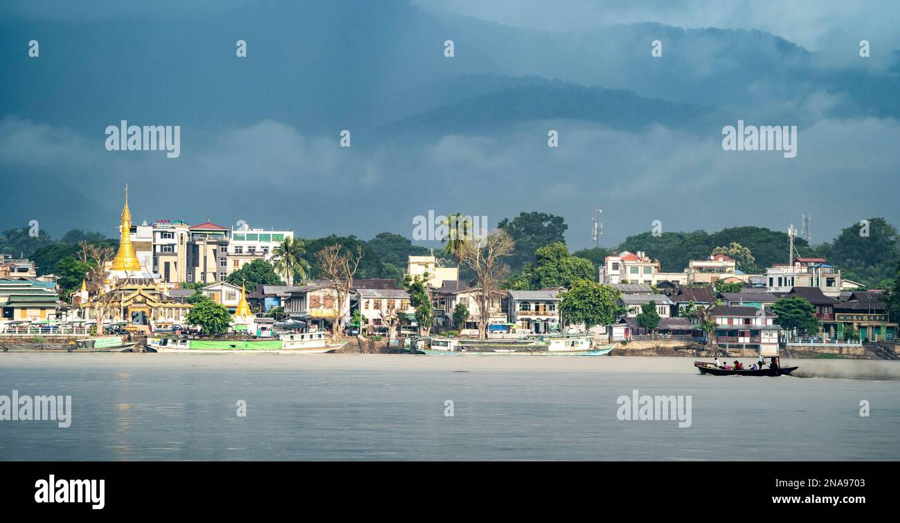 Katha market town where George Orwell served as colonial policeman in ...
