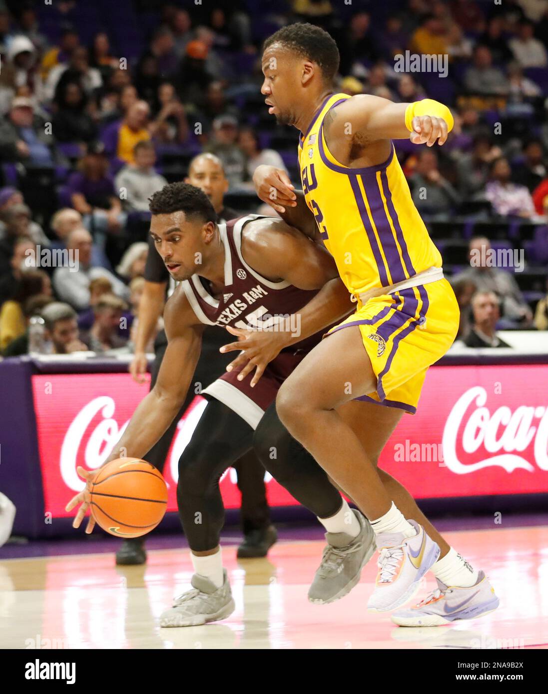 Baton Rouge, USA. 11th Feb, 2023. Texas A&M Aggies forward Henry ...