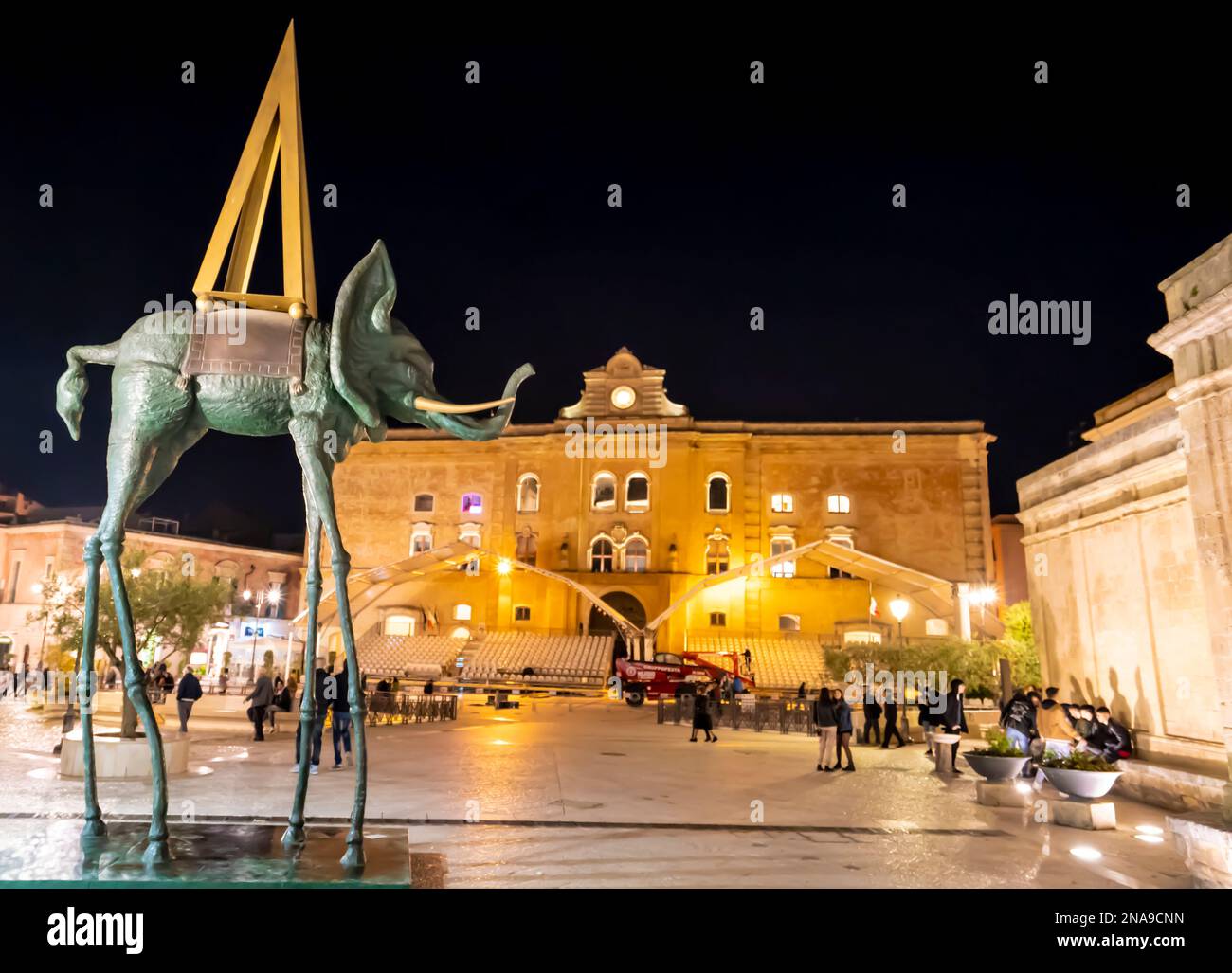 Salvador Dali Exhibition in Matera, Basilicata, during 2019 European ...